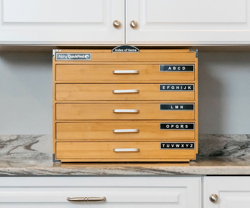 How To Use: Easy Home Organization Tools - Tips & Tricks - Tutorial – Alpha QuickFind